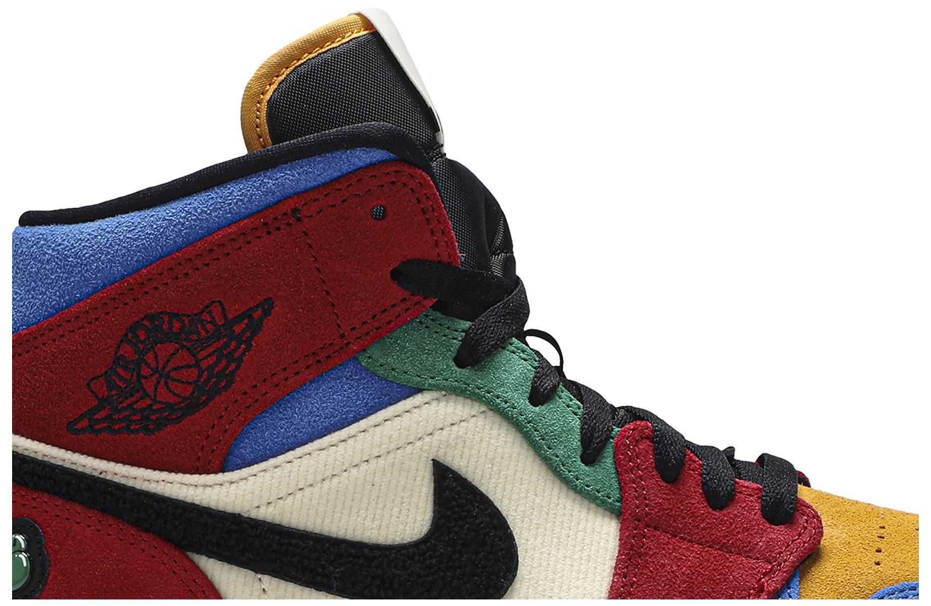 Buy Blue The Great x Air Jordan 1 Mid 'Fearless' - CU2805 100 | GOAT
