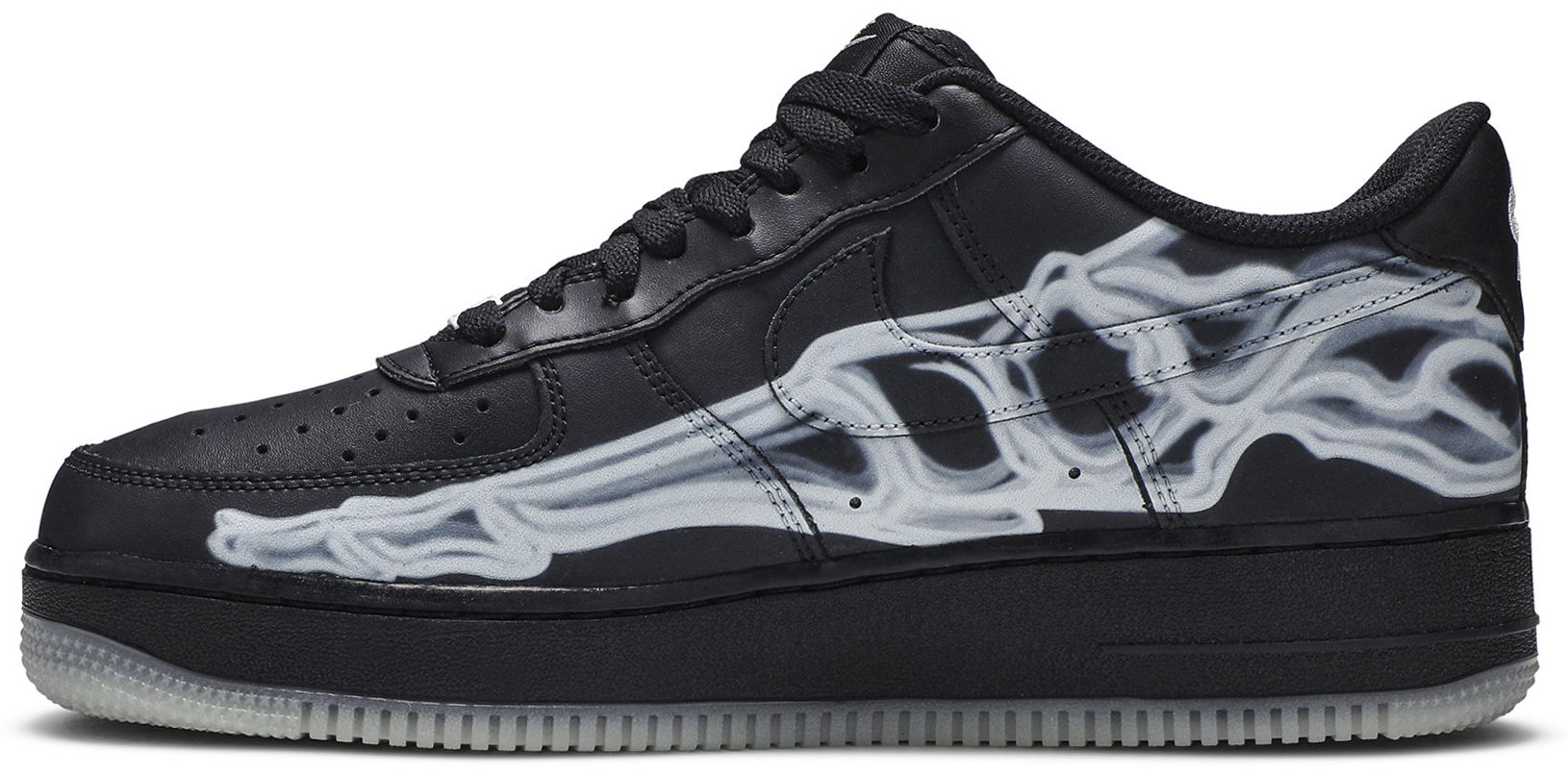 Buy Nike Air Force 1 '07 QS 'Black Skeleton' - BQ7541 001 | GOAT