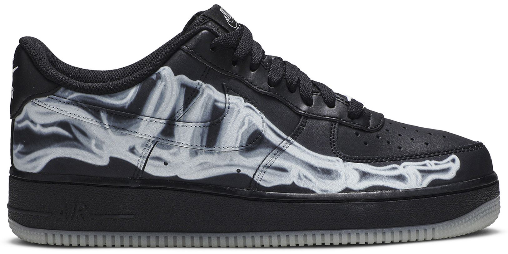 Buy Nike Air Force 1 '07 QS 'Black Skeleton' - BQ7541 001 | GOAT