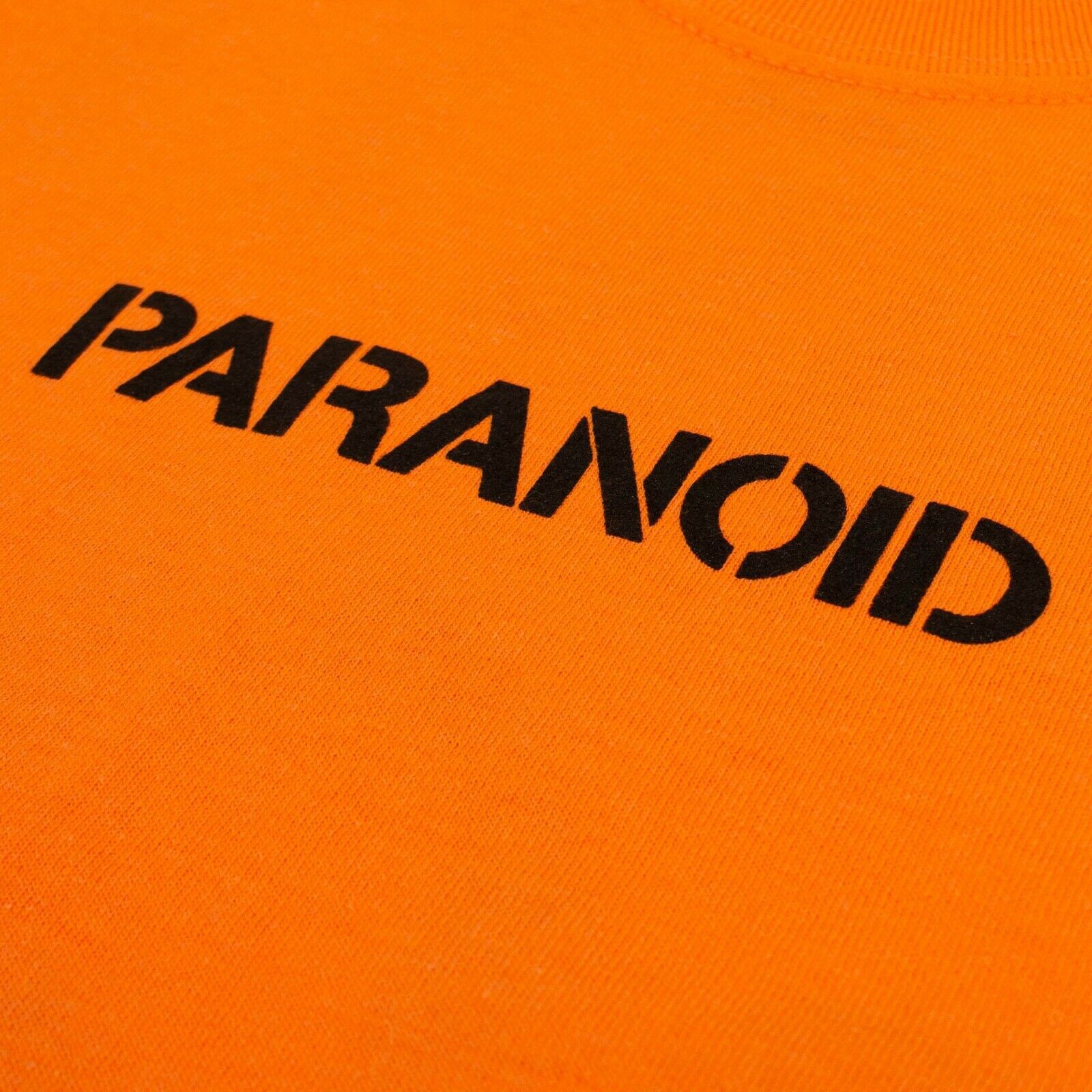 Buy Anti Social Social Club x Undefeated Paranoid Logo T-Shirt 'Orange ...