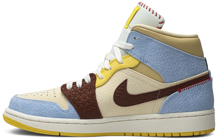 Buy Maison Chateau Rouge x Air Jordan 1 Mid SE 'Fearless' - CU2803 200 ...