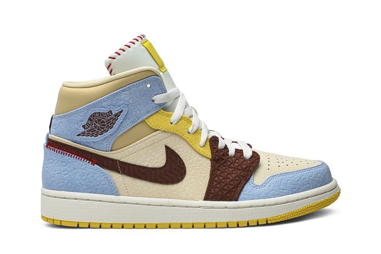 Buy Maison Chateau Rouge x Air Jordan 1 Mid SE 'Fearless' - CU2803 200 ...