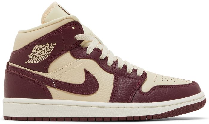 Buy Wmns Air Jordan 1 Mid SE 'Split - Beach Cherrywood' - DR0501 200 | GOAT
