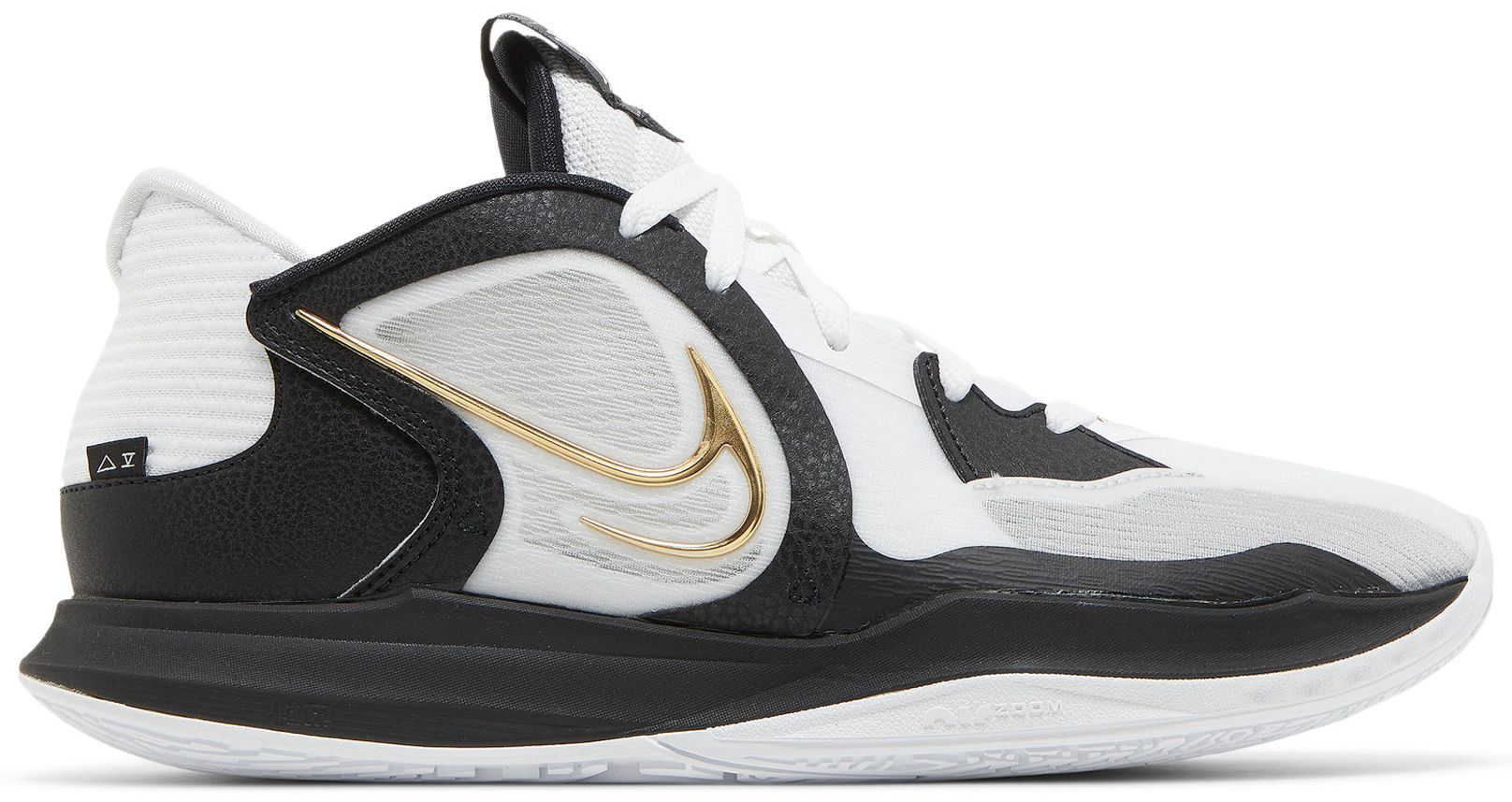 Buy Nike Kyrie Low 5 'White Black Metallic Gold' - DJ6012 101 | GOAT