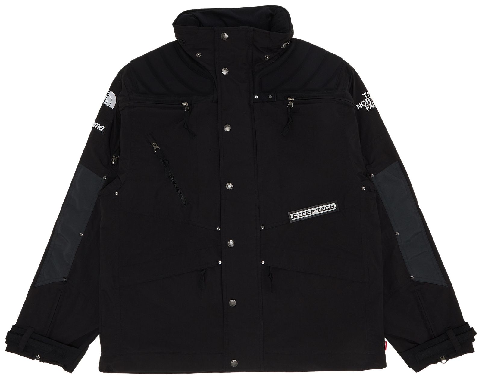 Buy Supreme x The North Face Steep Tech Apogee Jacket 'Black' - FW22J5 ...