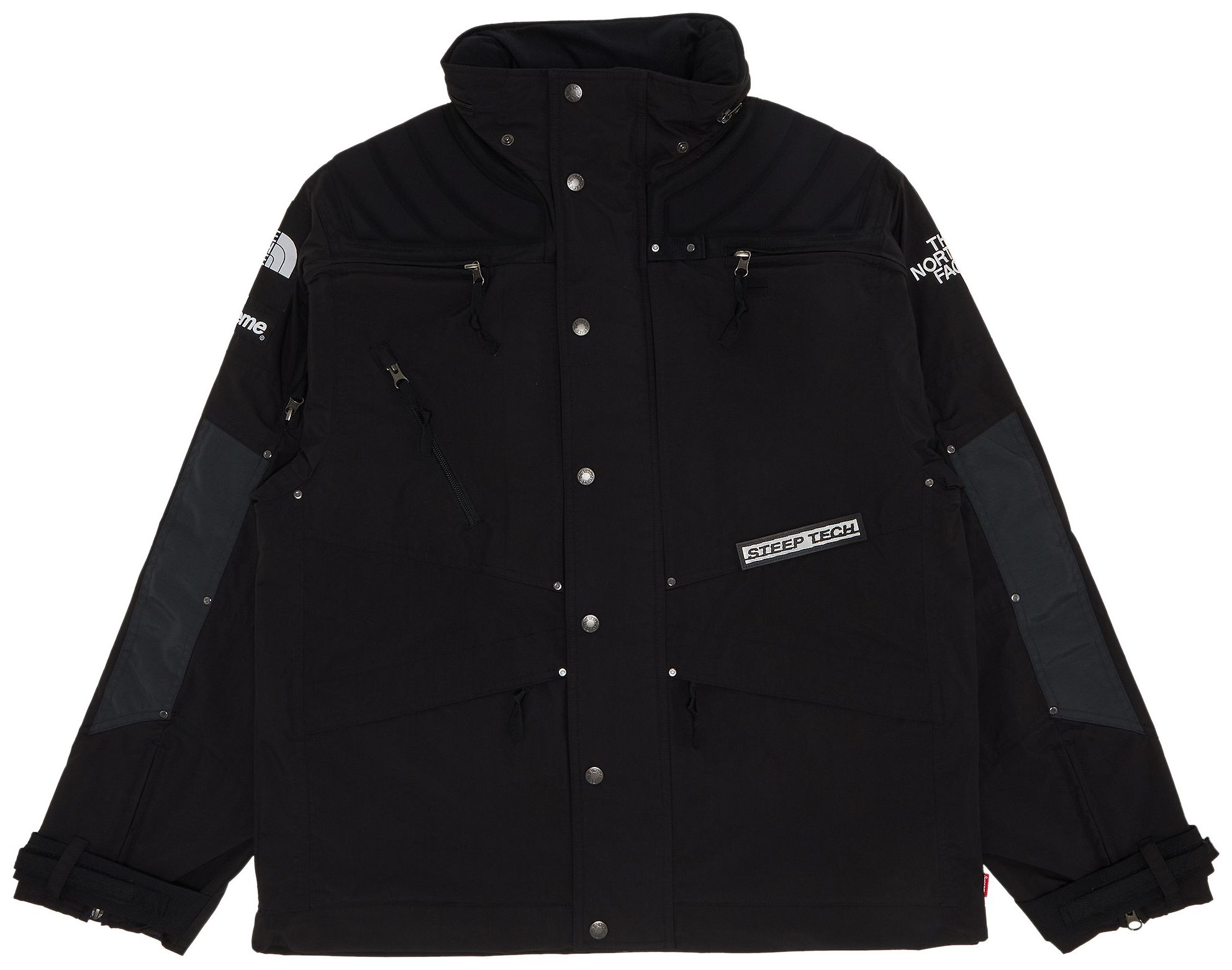 Buy Supreme x The North Face Steep Tech Apogee Jacket 'Black' - FW22J5 ...