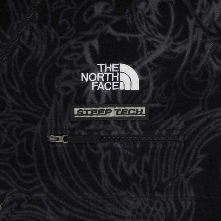 Buy Supreme x The North Face Steep Tech Fleece Pullover 'Black Dragon ...