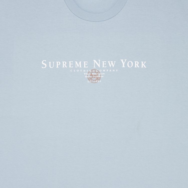 Buy Supreme Tradition Tee 'Dusty Blue' - FW22T62 DUSTY BLUE | GOAT