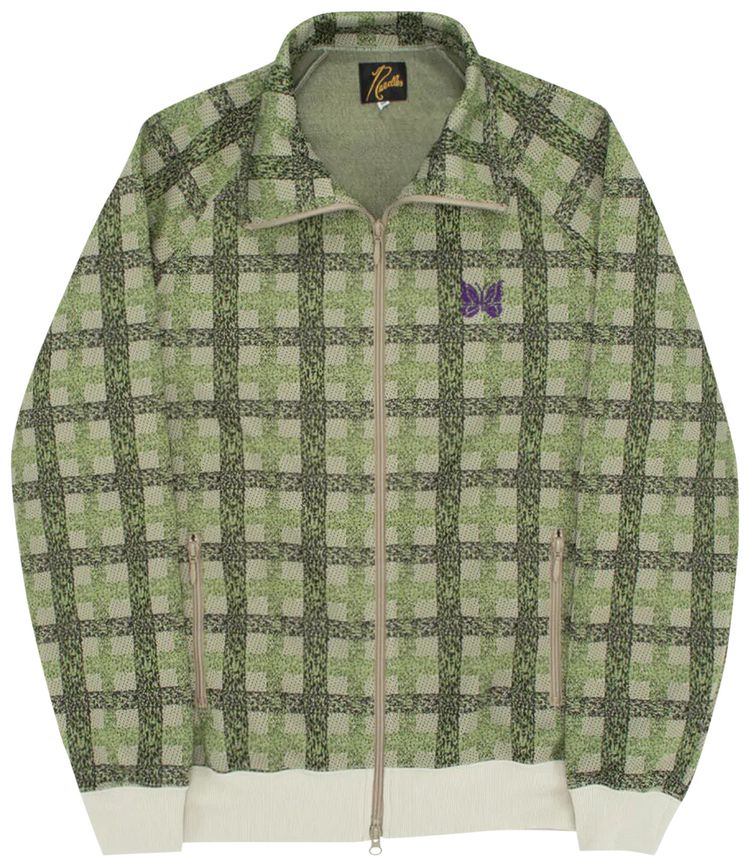 Buy Needles Track Jacket 'Plaid' - KP212 PLAI | GOAT