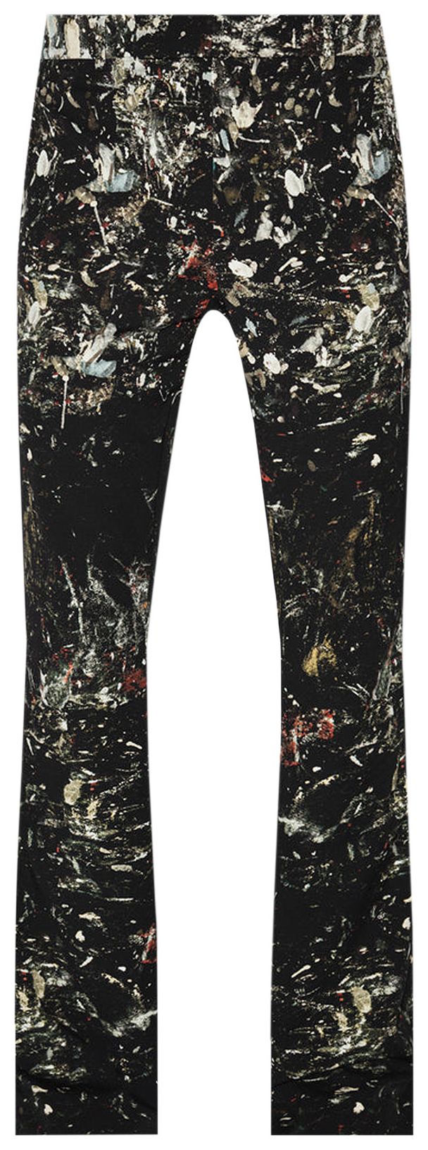 Buy Amiri Paint Splatter Flare Pants 'Black' - AW22MAW015 001 BLAC | GOAT