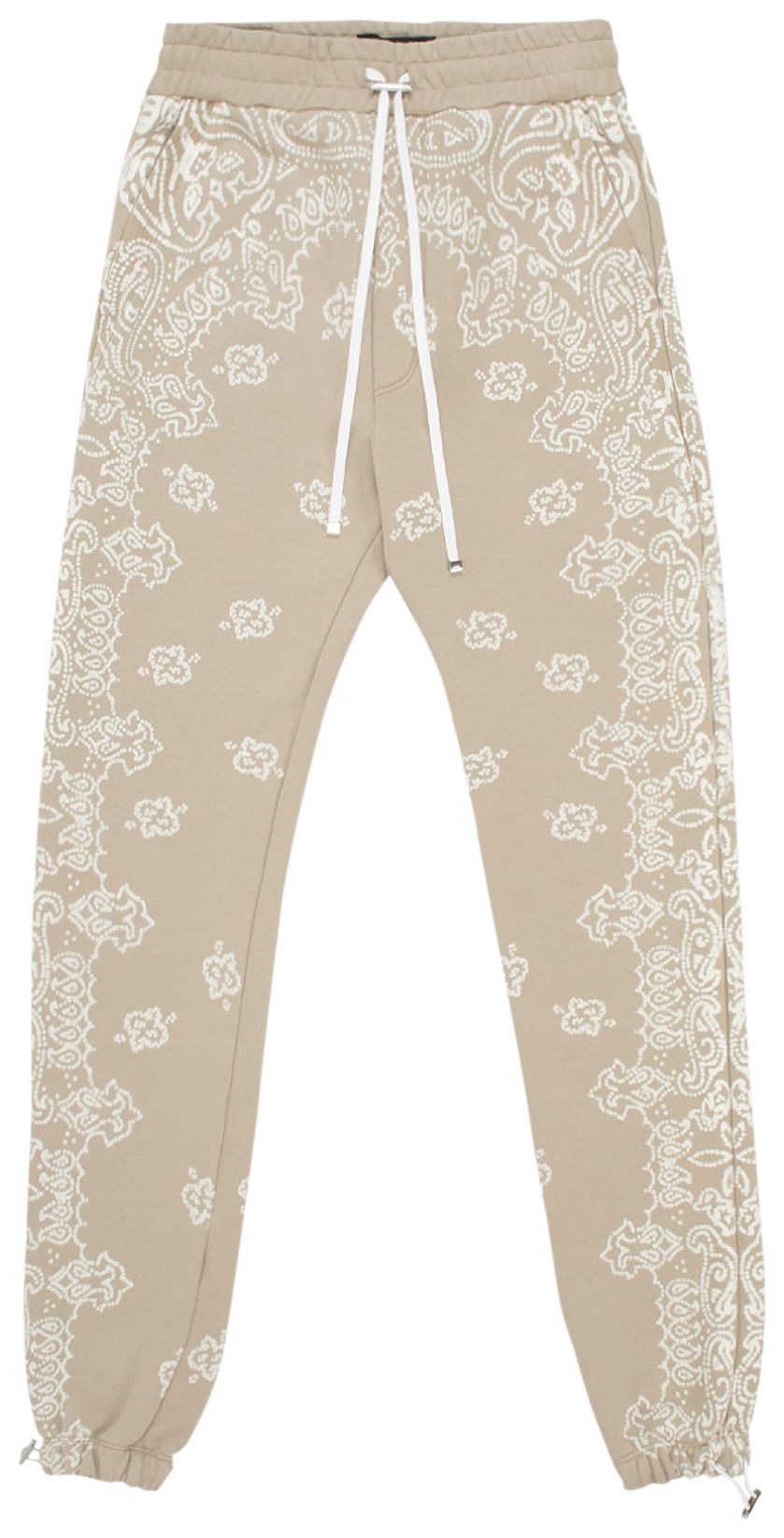 Buy Amiri Bandana Bleach Sweatpants 'Crockery' - PF22MJP044 298 CROC | GOAT