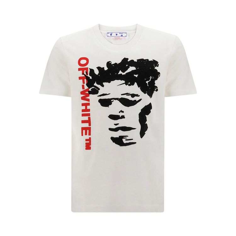Buy Off-White Face Arrow Slim Short-Sleeve Tee 'White/Black ...