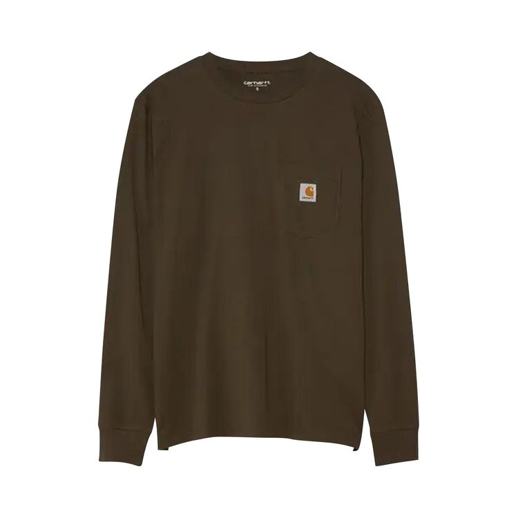 Buy Carhartt Wip Long Sleeve Pocket T Shirt Hemlock Green I022094