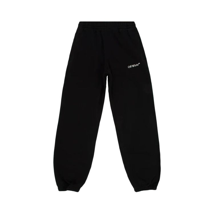Buy Off-White Caravag Lute Slim Sweatpant 'Black/White ...