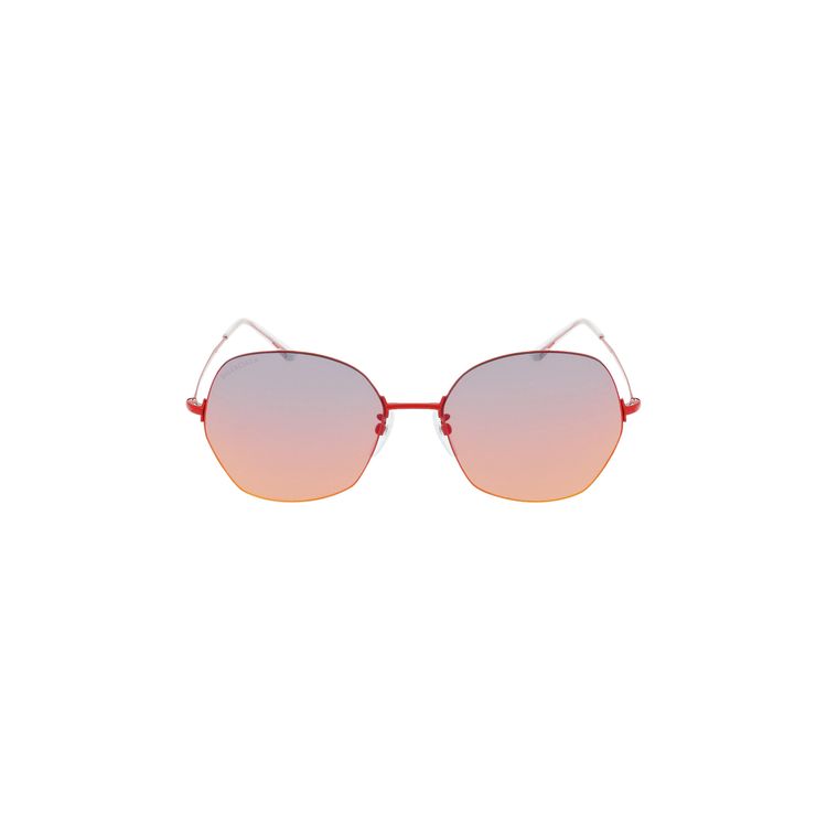 Buy Balenciaga Round Frame Metal Sunglasses Red Bb0014s 30006608 003 Goat