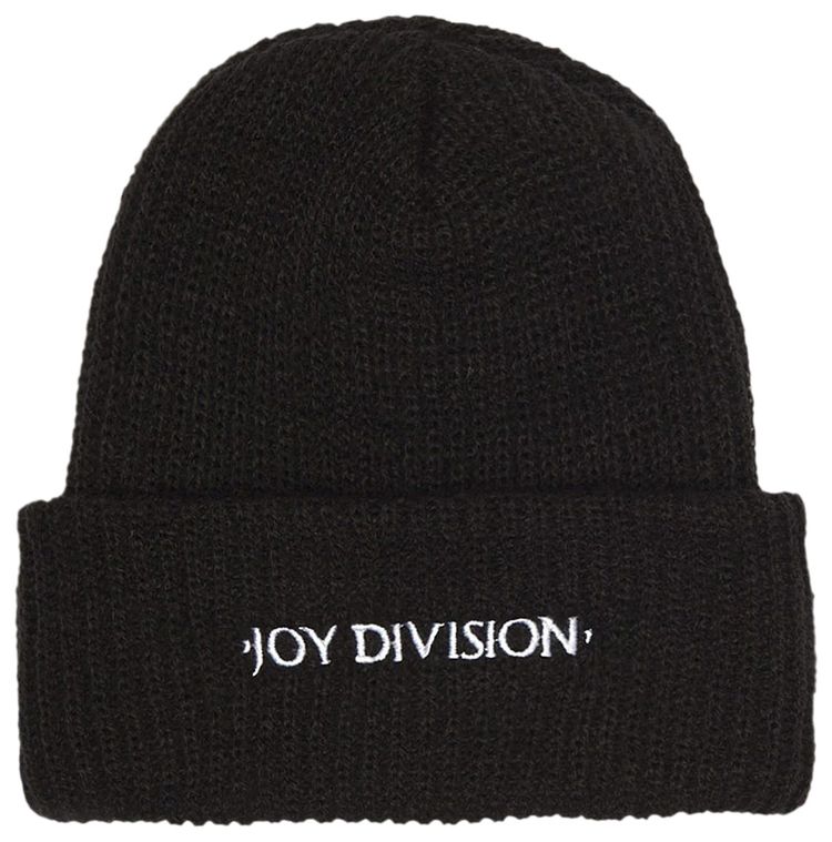 Buy Pleasures x Joy Division Beanie 'Black' - P19JD002 BLAC | GOAT UK