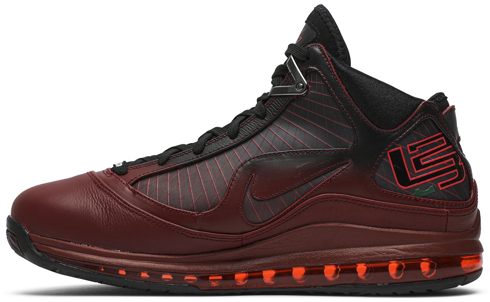 Buy Nike Air Max LeBron 7 Retro QS 'Christmas' 2019 - CU5133 600 | GOAT