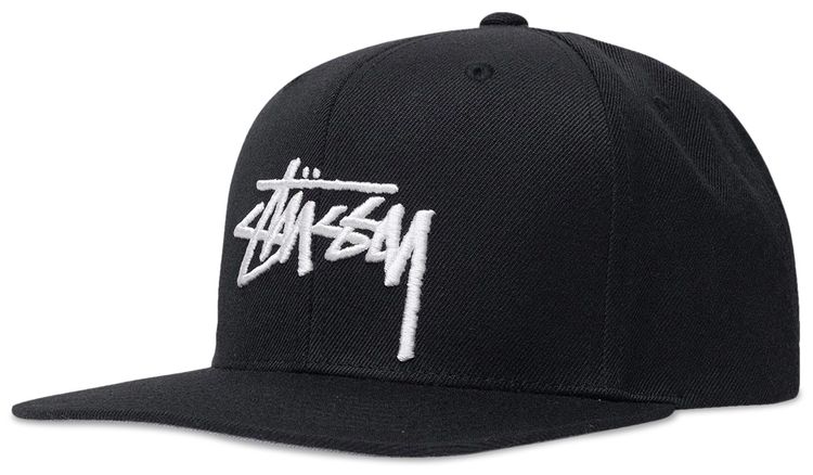 Buy Stussy Stock Point Crown Snapback Black 1311062 Blac Goat