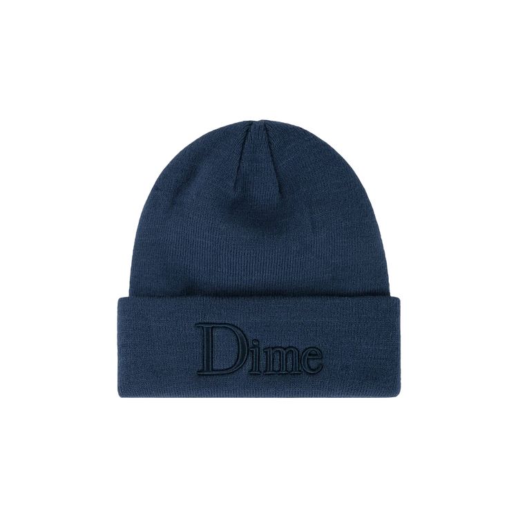 Buy Dime Classic 3D Beanie 'Navy' - DIMED2F32NVY | GOAT