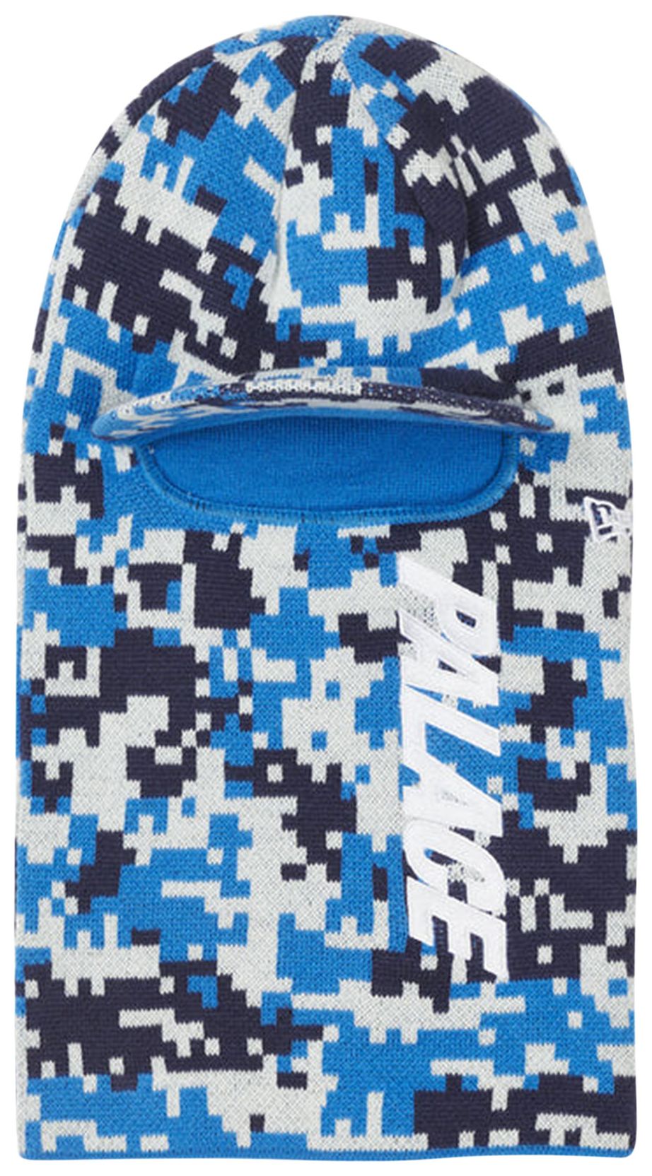 Buy Palace x New Era Peaked Balaclava 'Blue Camo' - P22BN028 | GOAT