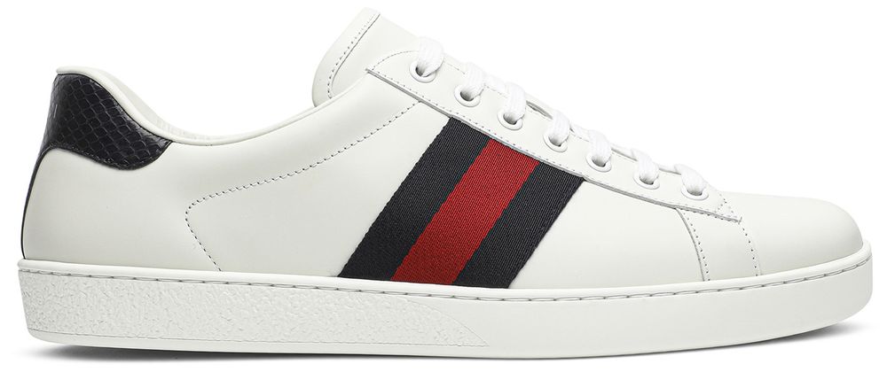 Buy Gucci Ace Leather 'Blue' - 386750 A38D0 9072 | GOAT