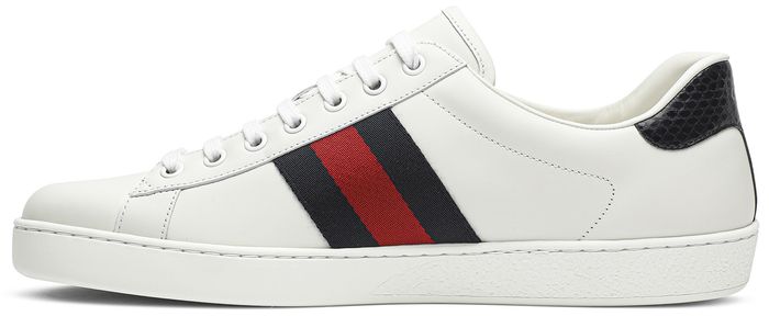 Buy Gucci Ace Leather 'Blue' - 386750 A38D0 9072 | GOAT