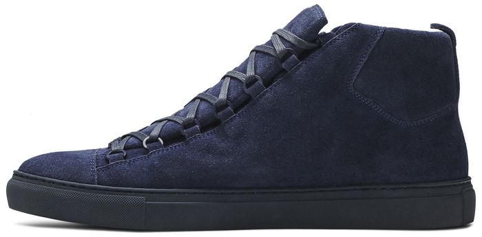 Buy Balenciaga Arena Velvet High 'Blue' - 412381 WAZH0 4102 | GOAT