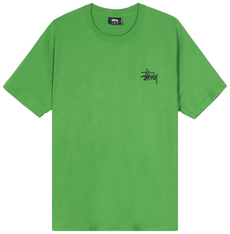 Buy Stussy Basic Stussy Tee 'Kelly' - 1904464 KELL | GOAT