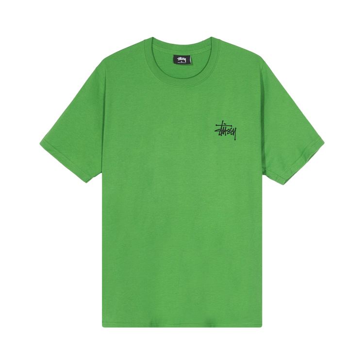 Buy Stussy Basic Stussy Tee 'Kelly' - 1904464 KELL | GOAT