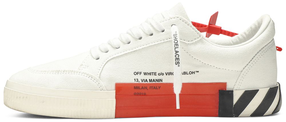 Buy Off-White Vulc Sneaker 'White Violet' - OMIA085R20D33050 0129 | GOAT