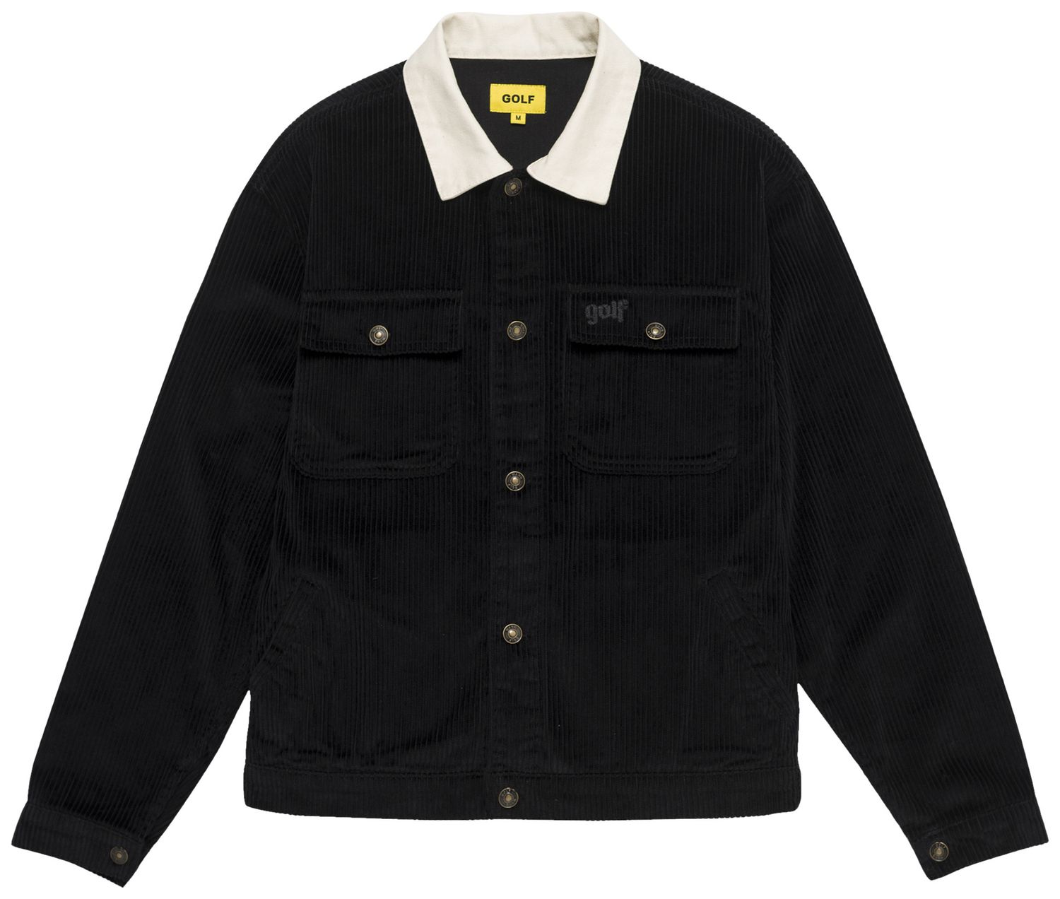 Buy Golf Wang Corduroy Work Jacket Black Fw22ou1089bk Goat