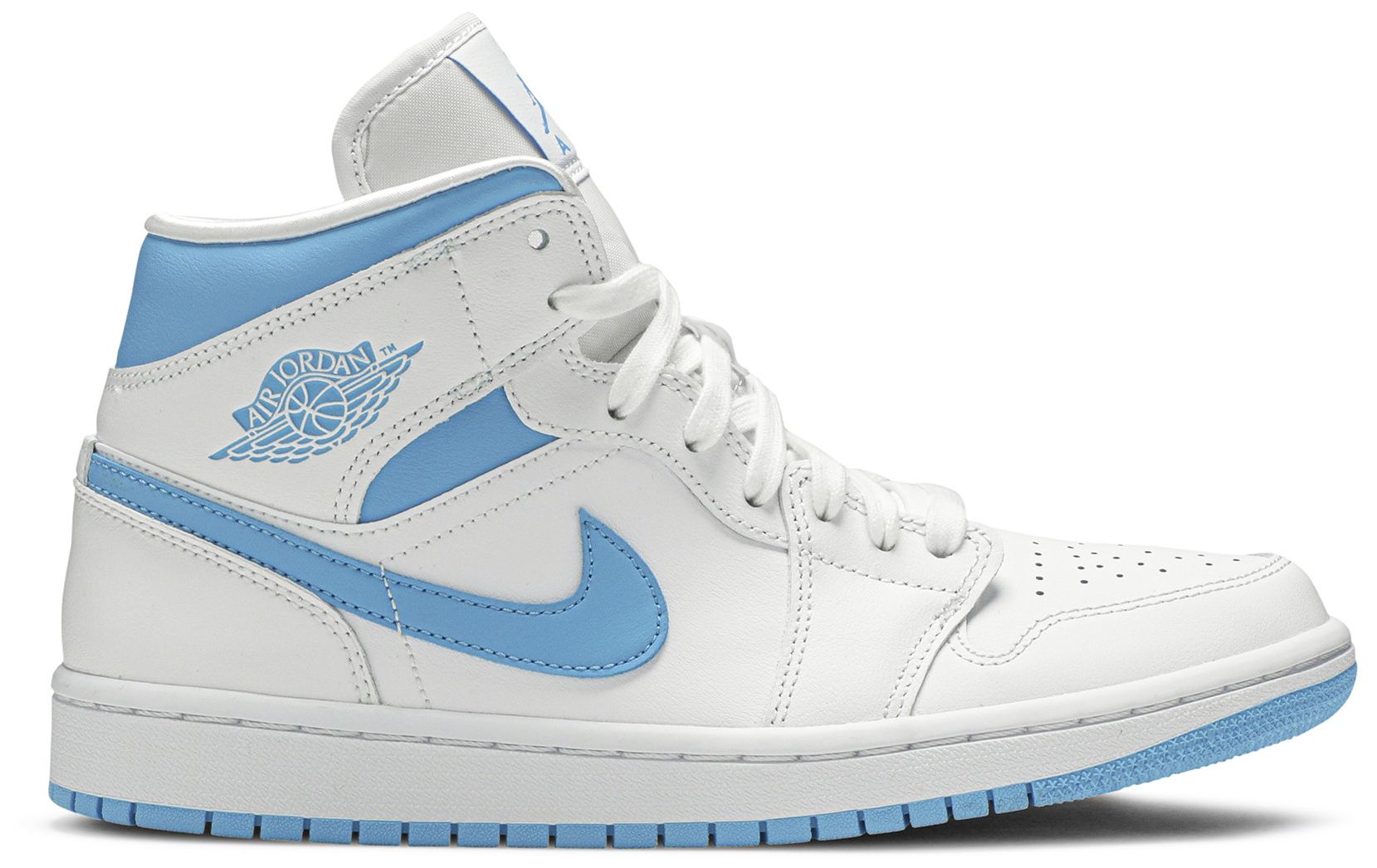 Buy Wmns Air Jordan 1 Mid 'UNC' - BQ6472 114 | GOAT