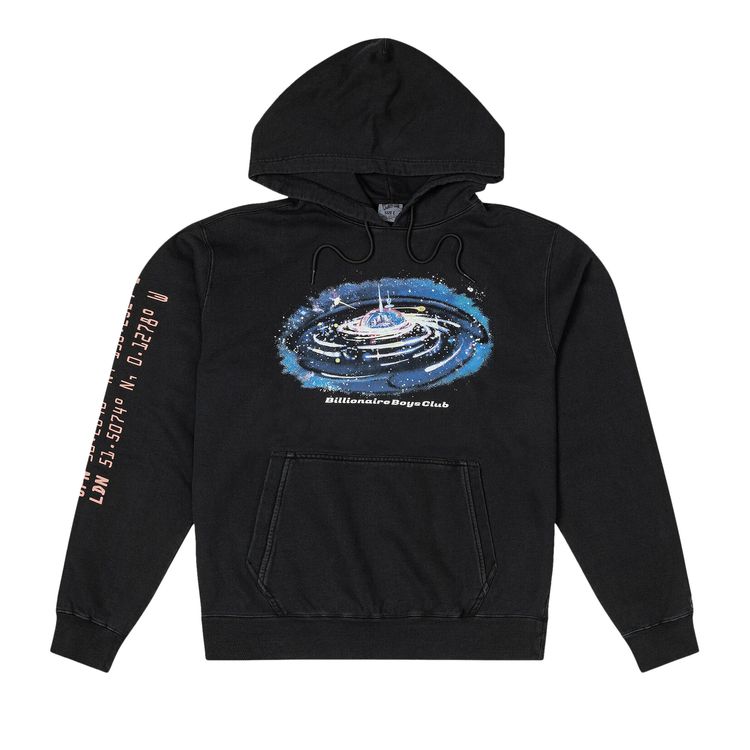 Buy Billionaire Boys Club Lightspeed Hoodie 'Black' - 811 9312 BLAC | GOAT