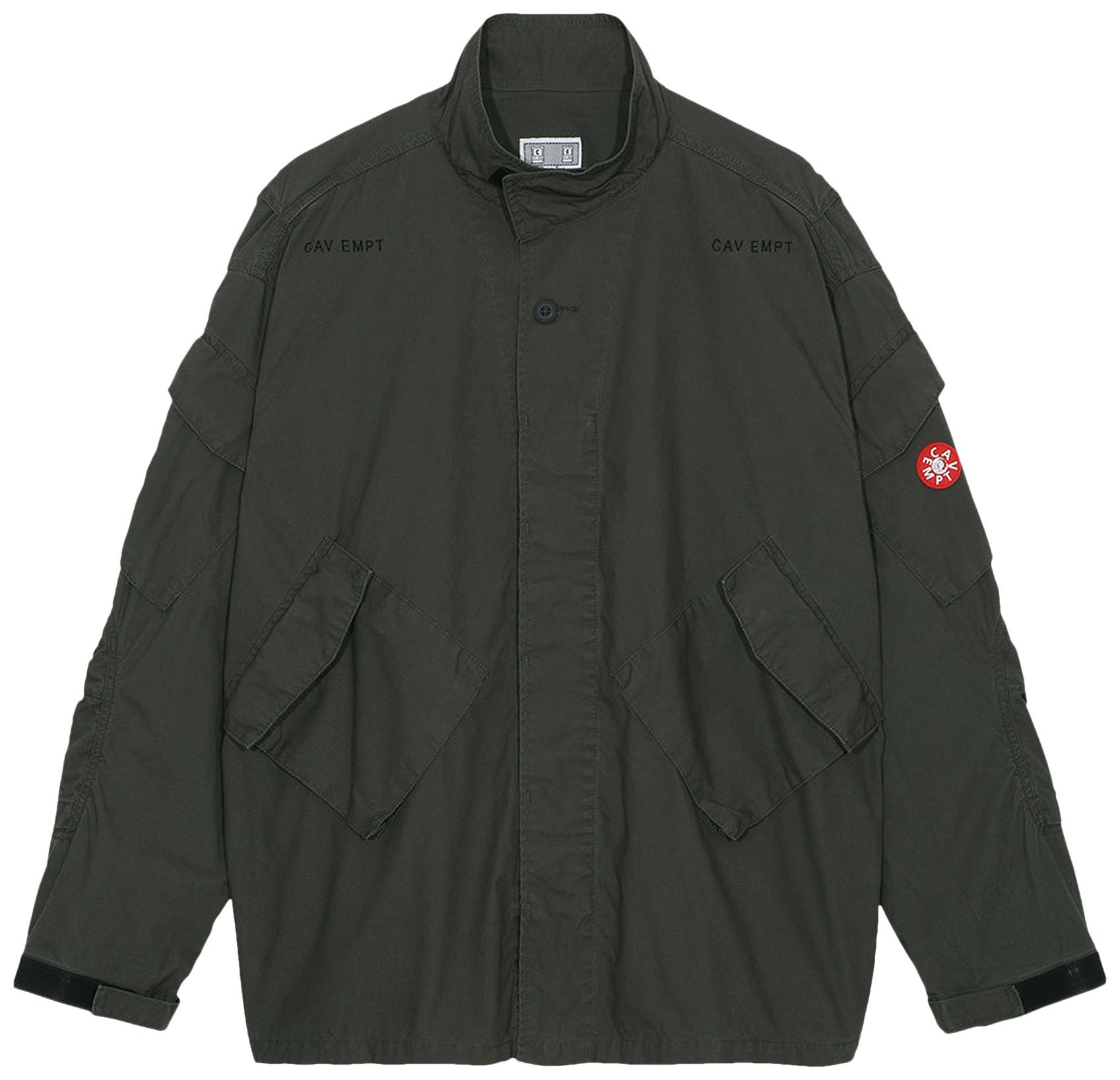 Buy Cav Empt Stand Collar BDU Jacket 'Charcoal' - CES22JK14 CHAR | GOAT AU