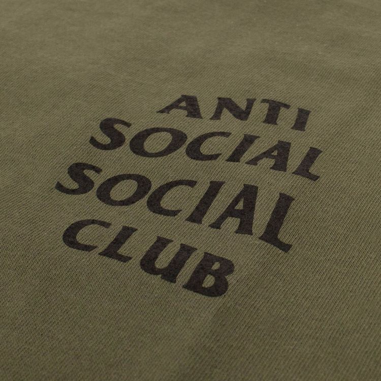 Buy Anti Social Social Club ASSC Logo Short-Sleeve T-Shirt 'Army Green ...