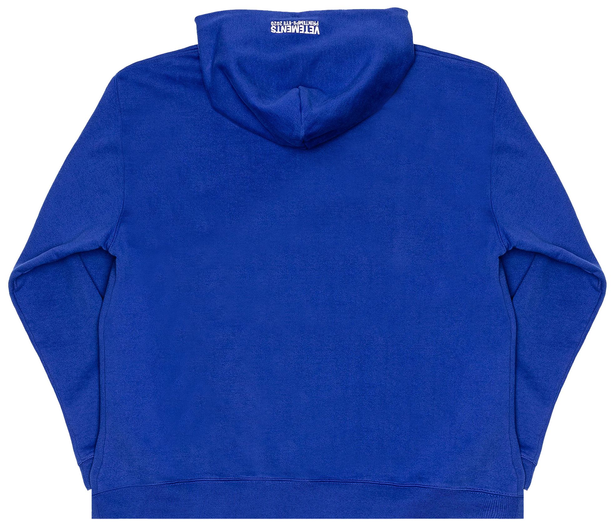 Buy Vetements Ecstasy Oversized Hoodie 'Blue' - SS20TR368 1624 BLUE | GOAT