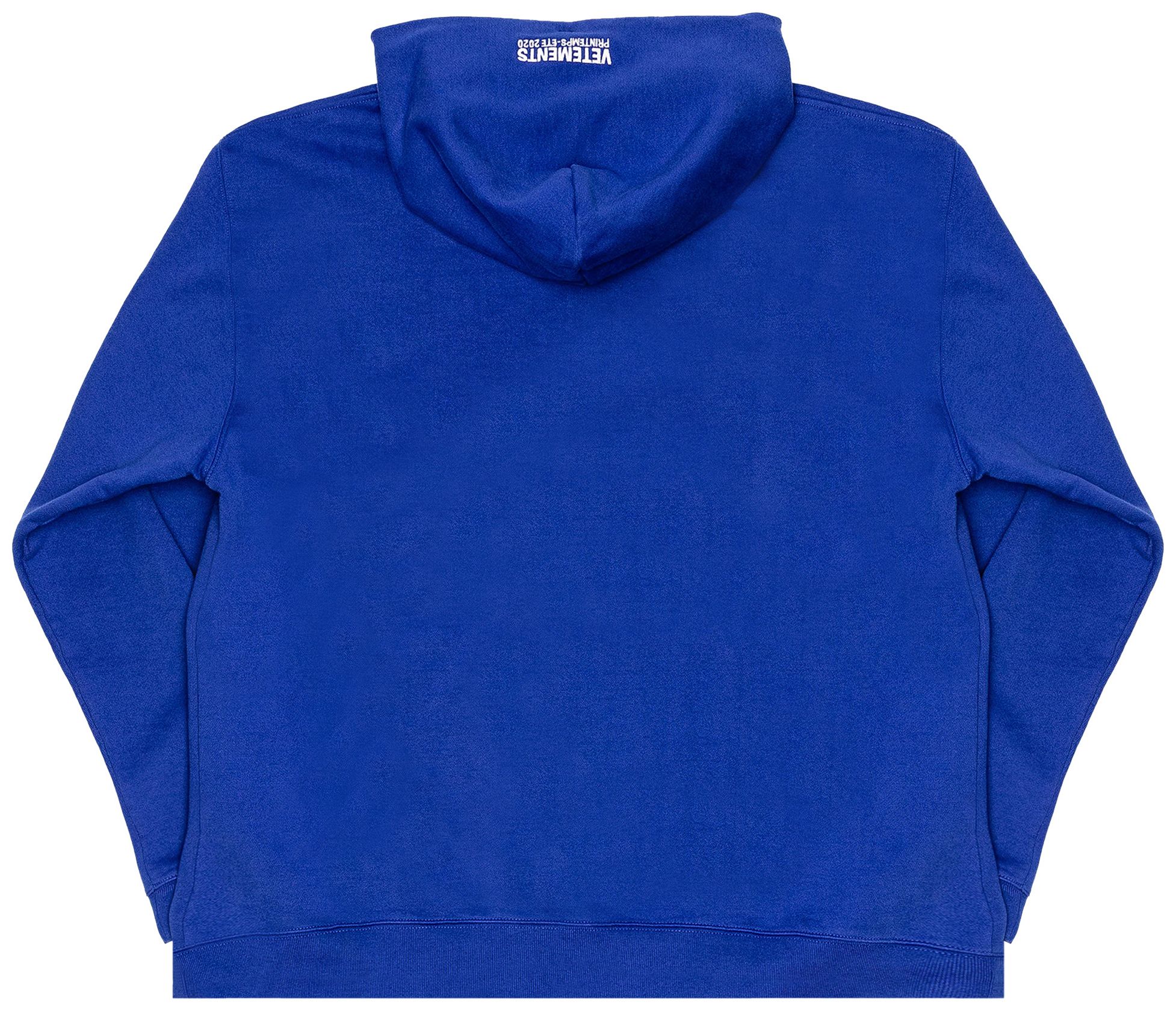 Buy Vetements Ecstasy Oversized Hoodie 'Blue' - SS20TR368 1624 BLUE | GOAT