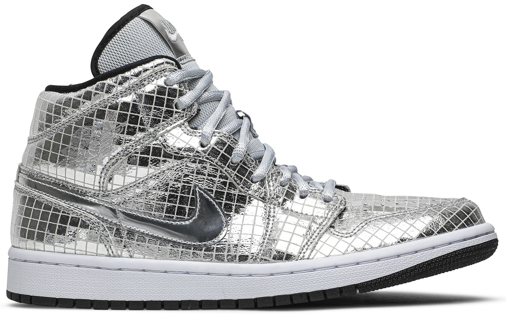 Buy Wmns Air Jordan 1 Mid 'Disco Ball' - CU9304 001 | GOAT