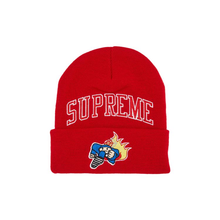 Buy Supreme x Duck Down Records Beanie 'Red' - FW22BN8 RED | GOAT