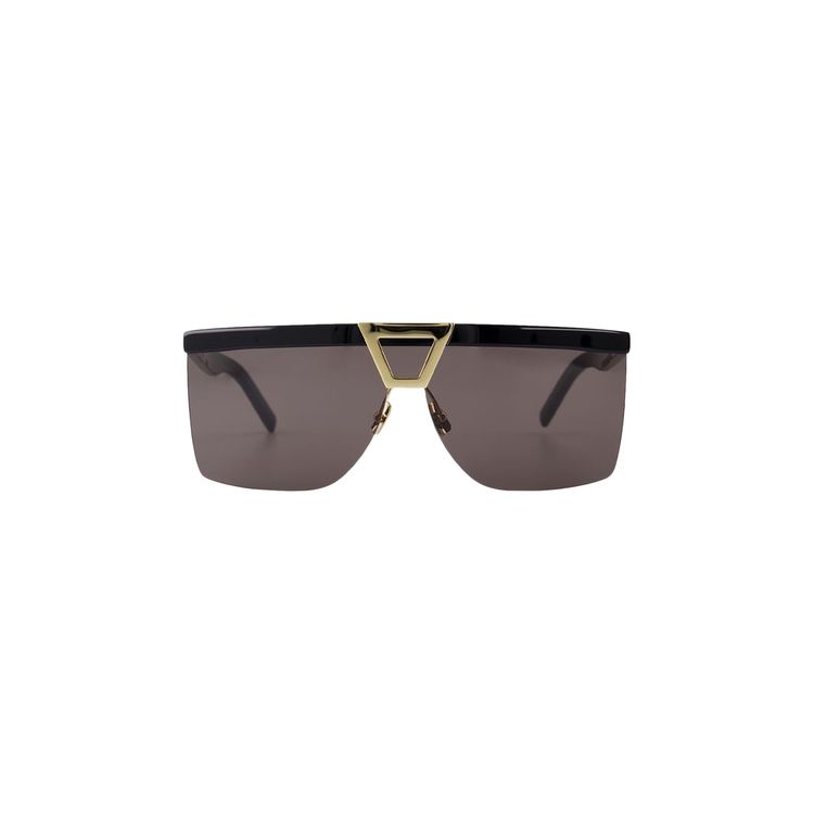 Buy Saint Laurent Shield Shape Frame Sunglasses Black Sl 537 Palace