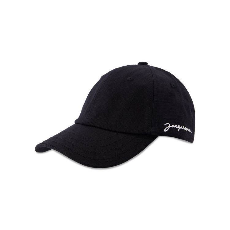Buy Jacquemus La Casquette Signature Baseball Cap 'Black' - 226AC009 ...