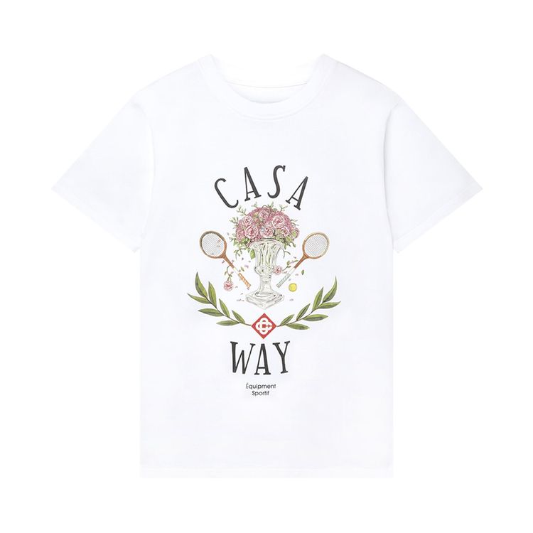Buy Casablanca T-Shirt 'Casa Way' - MF22 JTS 001 16 CASA | GOAT