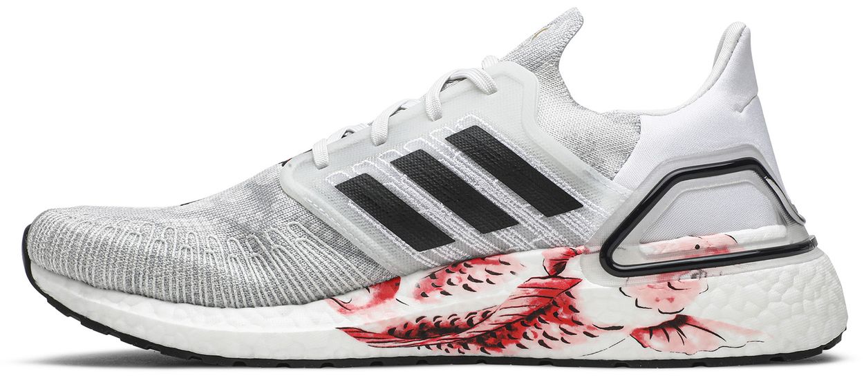 Buy Adidas UltraBoost 20 'Chinese New Year - Grey Floral' - FW4314 | GOAT