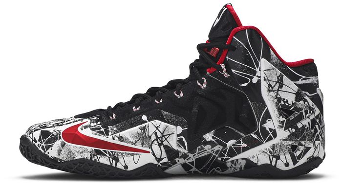 Buy Nike LeBron 11 'Graffiti' - 616175 100 | GOAT