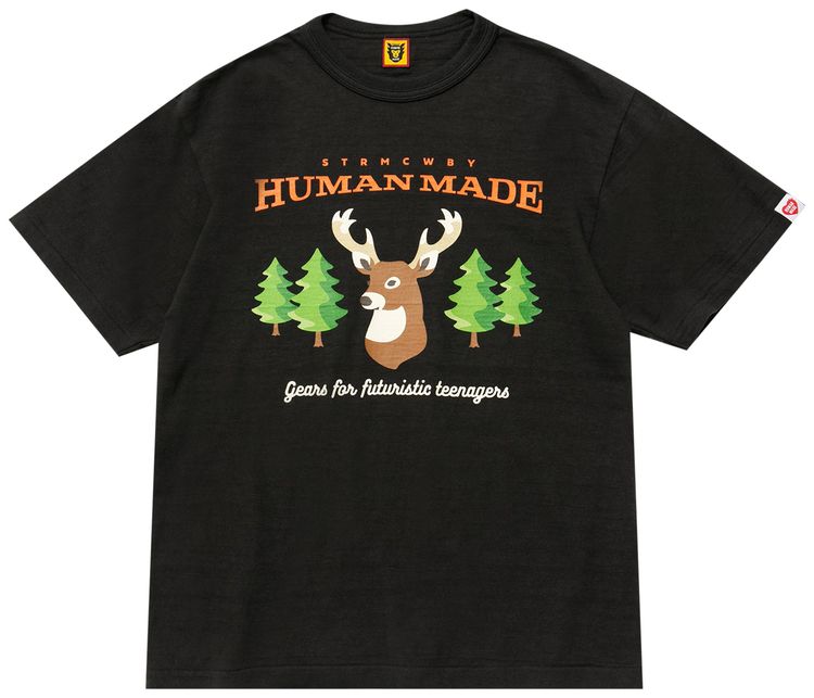Buy Human Made T-Shirt #15 'Black' - HM24TE016 BLAC | GOAT