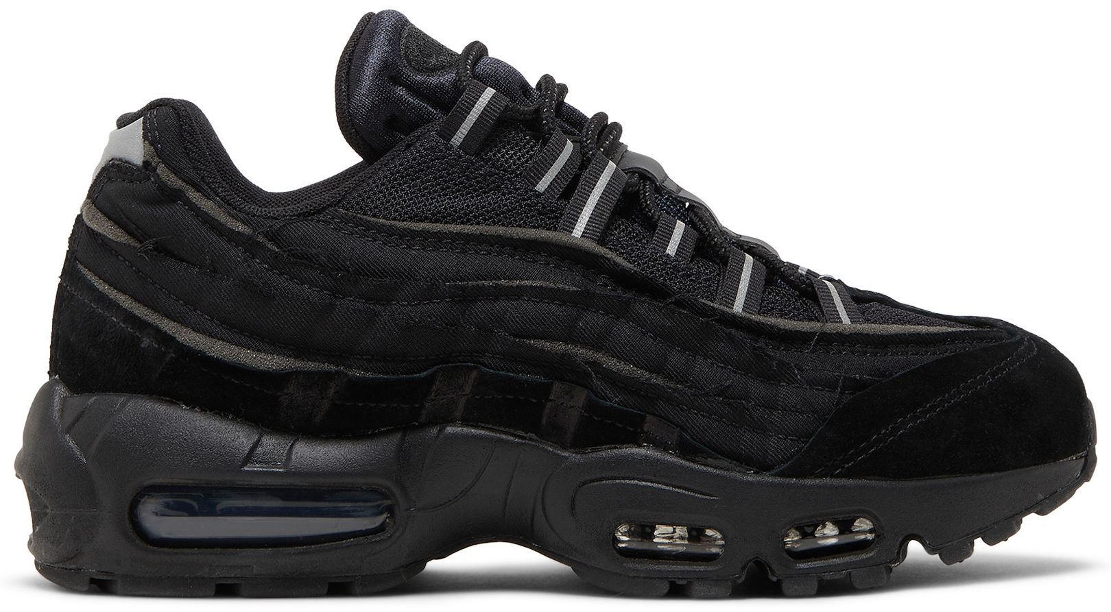 Buy Nike Comme des Garçons x Air Max 95 'Black' - CU8406 001 | GOAT UK