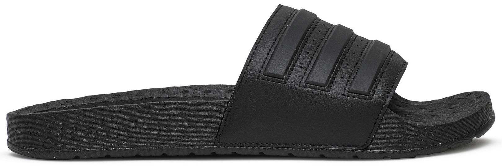 Buy adidas Adilette Boost Slides 'Triple Black' - EH2256 | GOAT