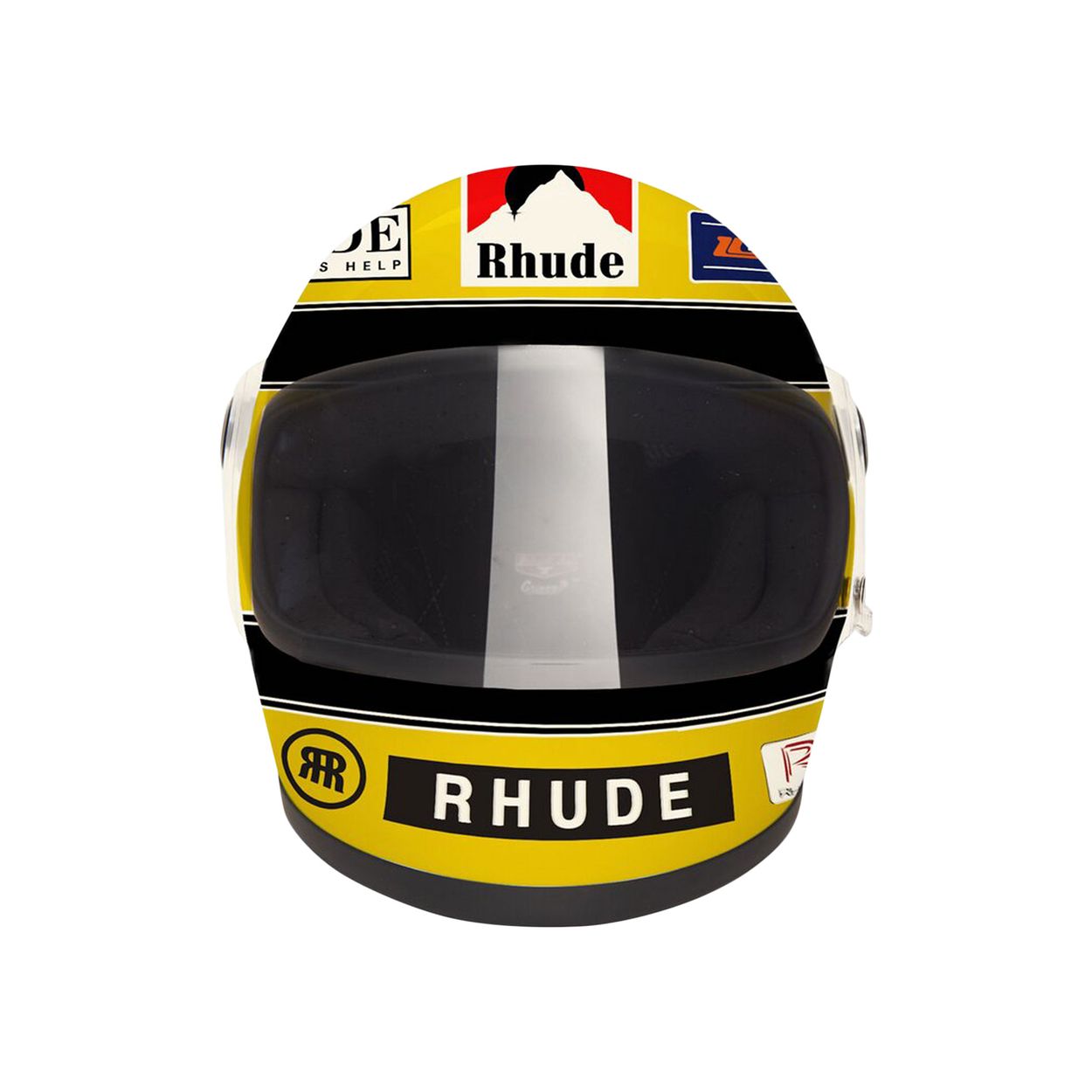 Buy Rhude Racing Helmet 'Yellow' - 0537 1FW210609RH YELL | GOAT