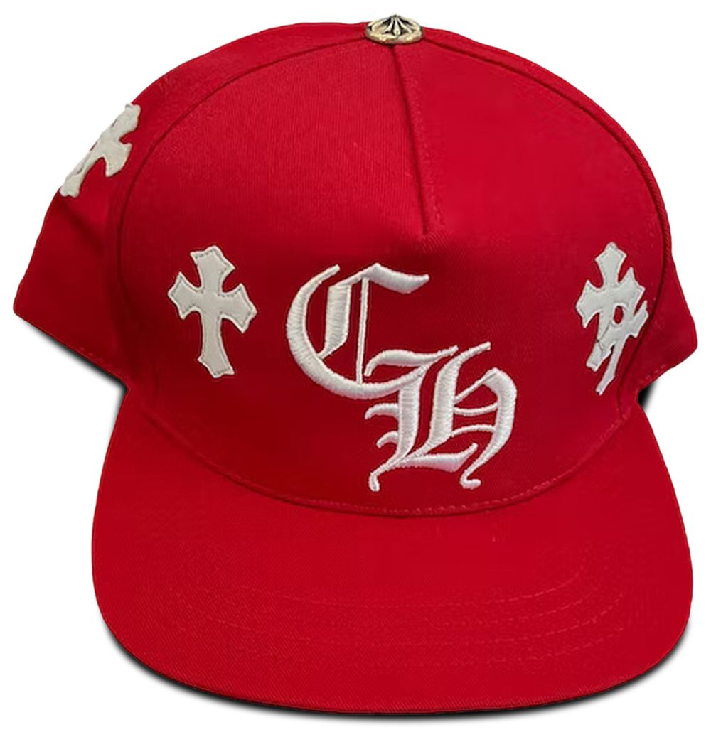 Buy Chrome Hearts Cross Patch Snapback 'Red' - 1383 100000701CPBH RED ...