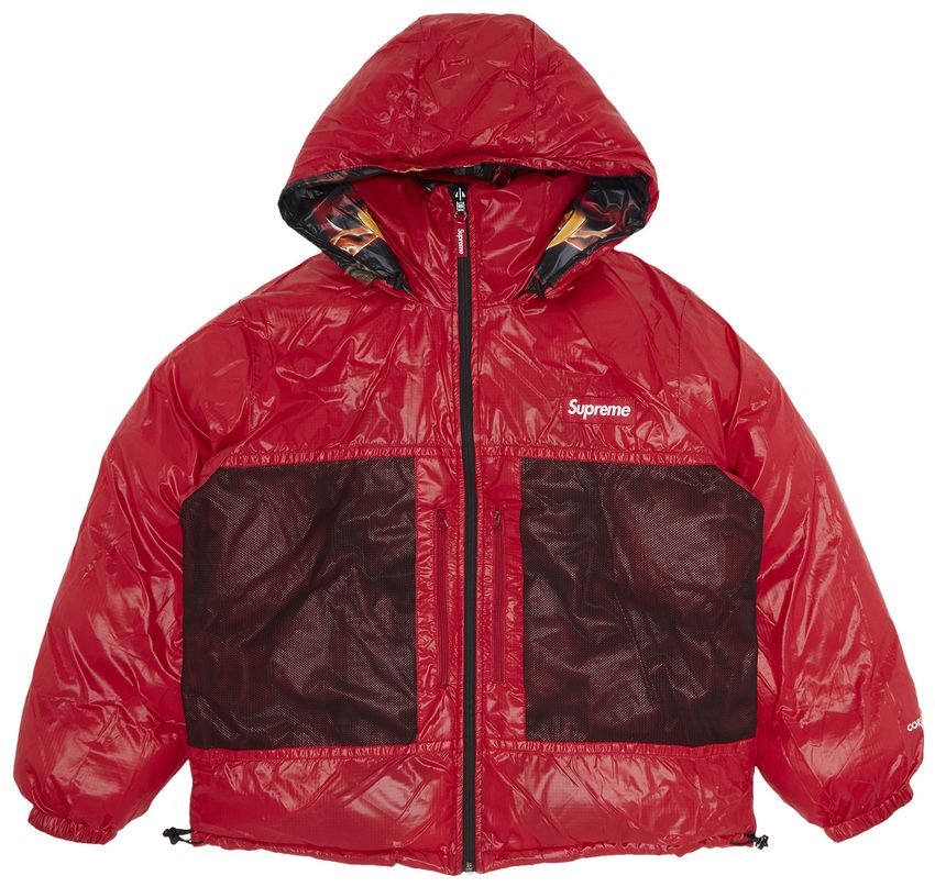 Buy Supreme Reversible Featherweight Down Puffer Jacket 'Red' - FW22J17 ...
